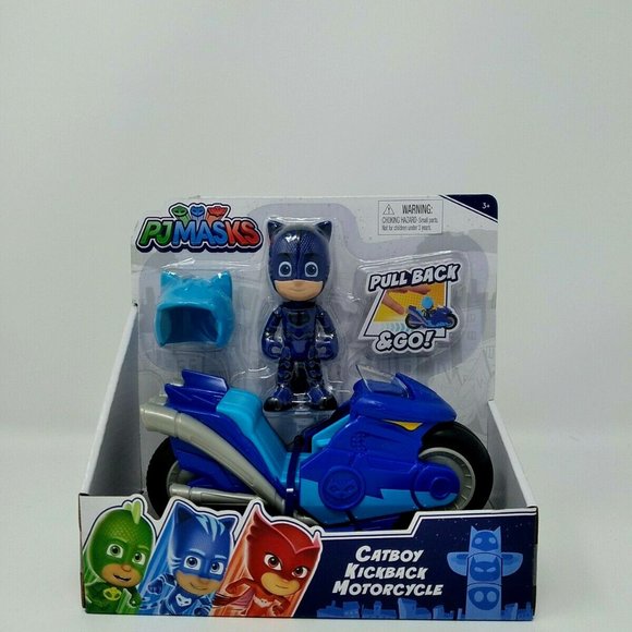 Just Play | Toys | Pj Masks Pull Back Go Catboy Kickback Motorcycle ...